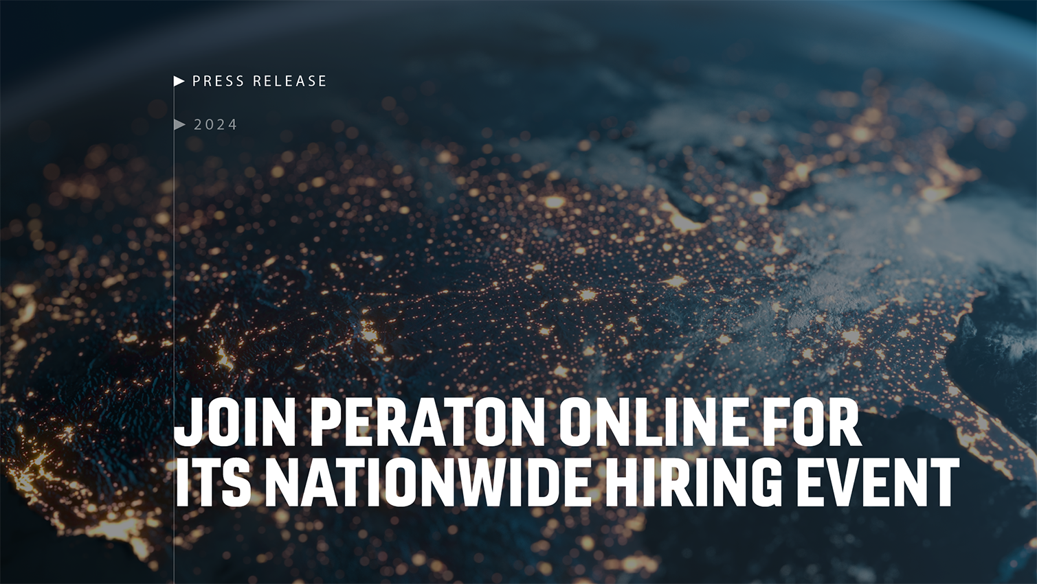 Join Peraton Online for its Nationwide Hiring Event | Peraton