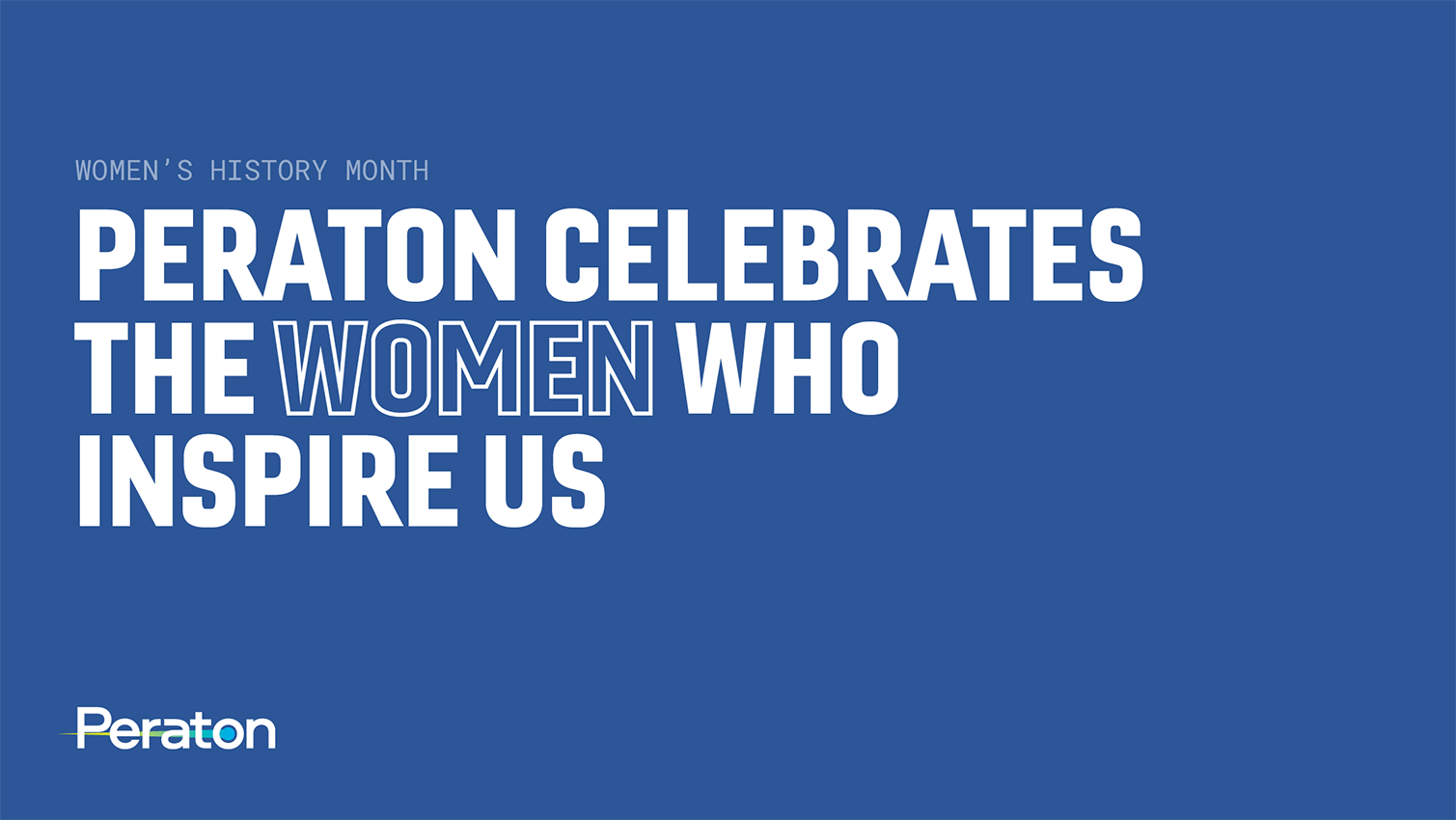 Peraton Celebrates the Women Who Inspire Us | Peraton