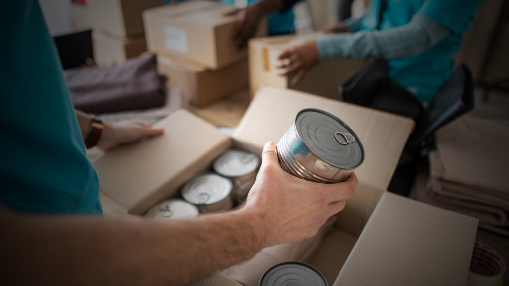 Peraton Labs Team Makes an Impact with Community Food Drive | Peraton